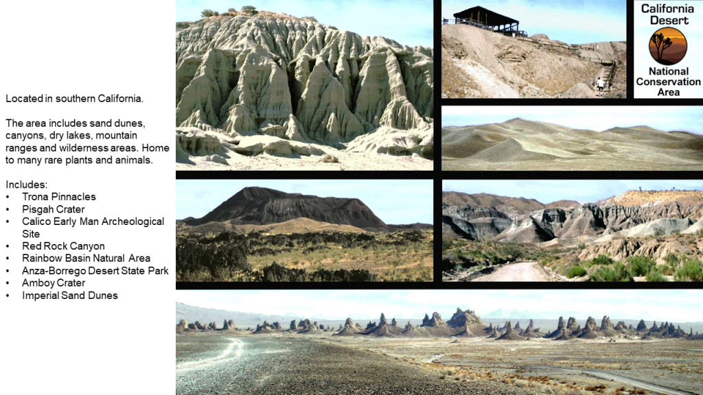 National Conservation Areas - American Parklands