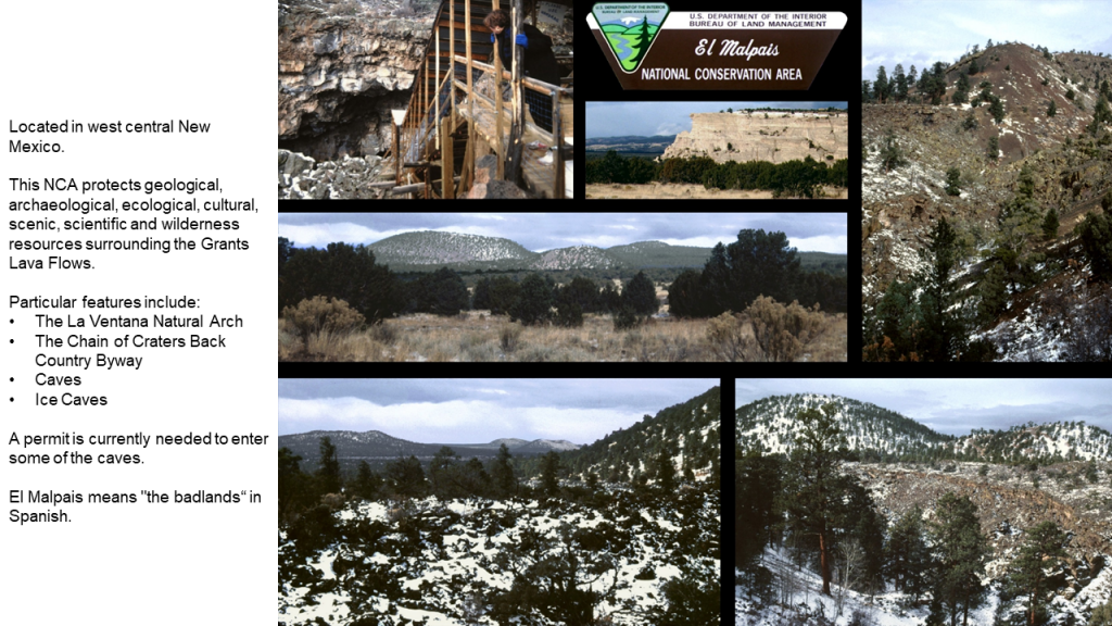 National Conservation Areas - American Parklands